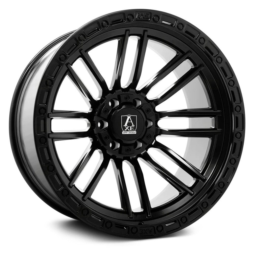 AXE WHEELS - AXE Offroad Icarus Satin Black – Tire Guys Online
